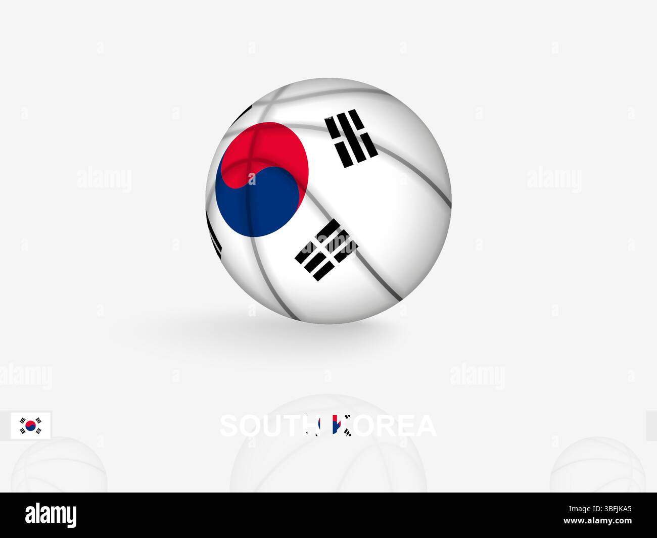 Korea basketball Stock Vector Images - Alamy
