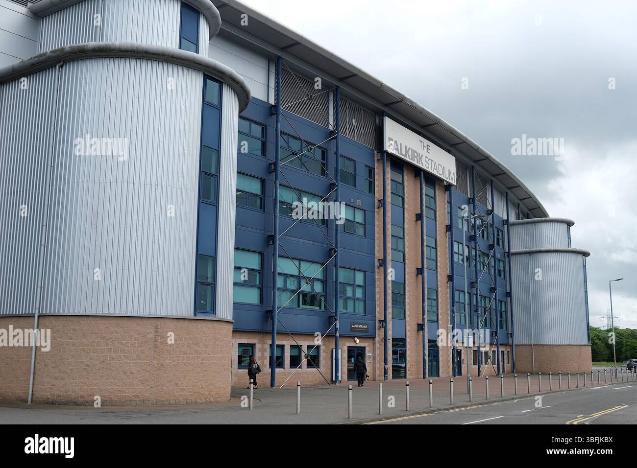 Falkirk, Scotland, May 29th 2025: A general view of the stadium before ...