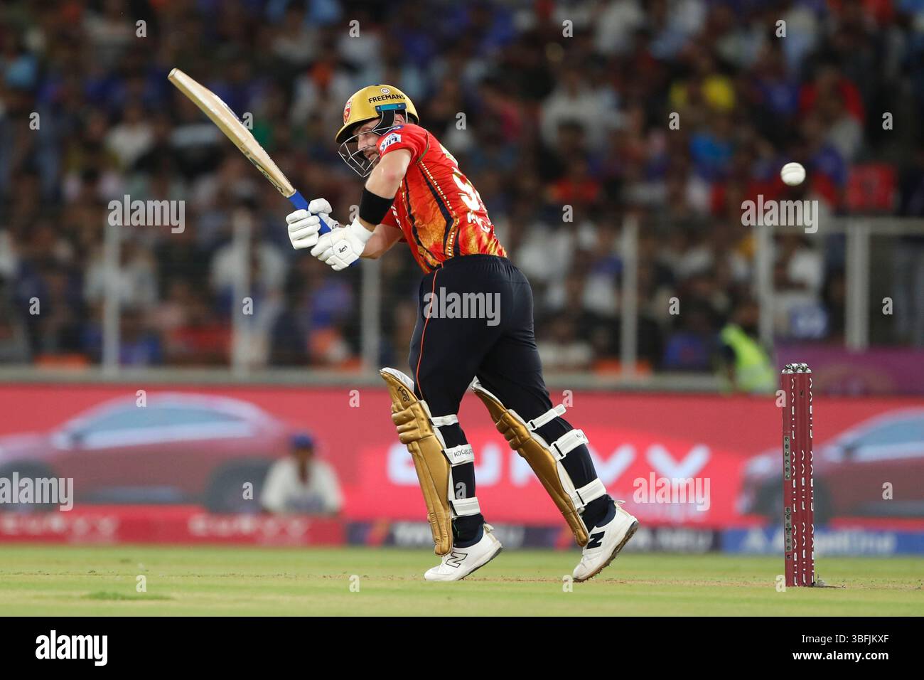 AHMEDABAD, INDIA - JUNE 1: Josh Inglis of Punjab Kings plays a shot ...