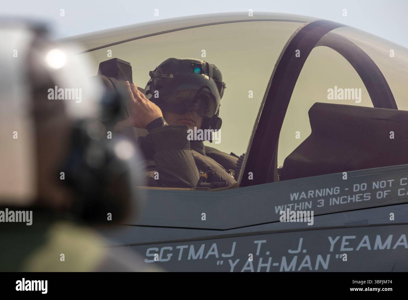 U.S. Marine Corps Capt. David Fleischman, a pilot with Marine Fighter ...