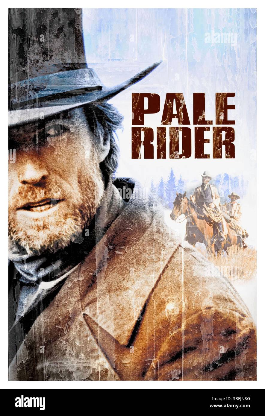 CLINT EASTWOOD in PALE RIDER (1985), directed by CLINT EASTWOOD. Credit ...
