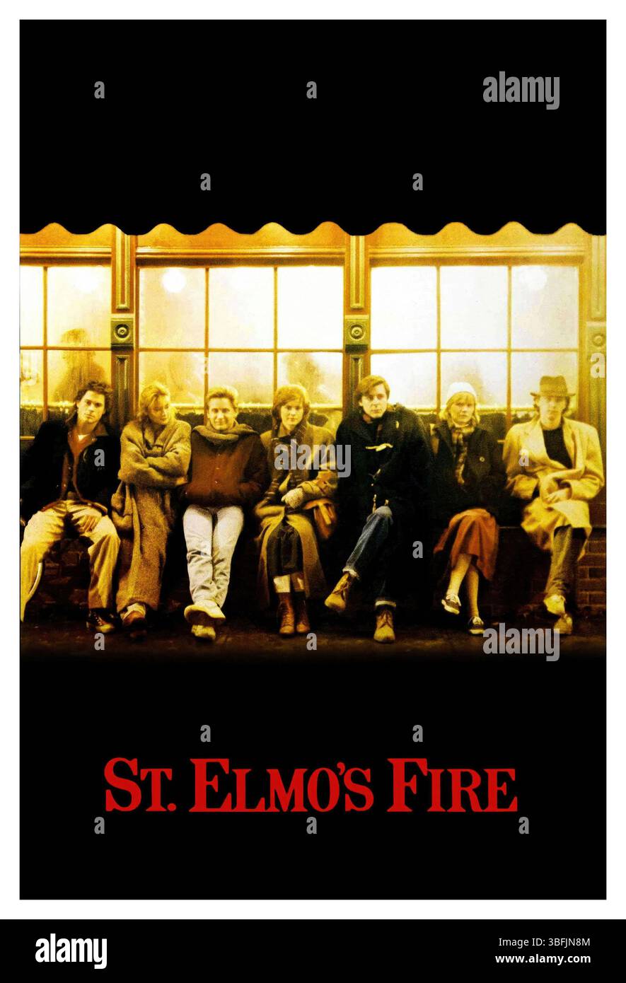 SAINT ELMO'S FIRE (1985), directed by JOEL SCHUMACHER. Credit: COLUMBIA ...