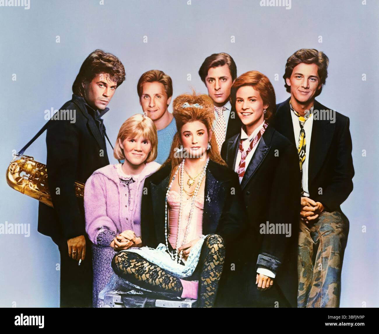DEMI MOORE, EMILIO ESTEVEZ, ALLY SHEEDY, JUDD NELSON, ANDREW MCCARTHY ...