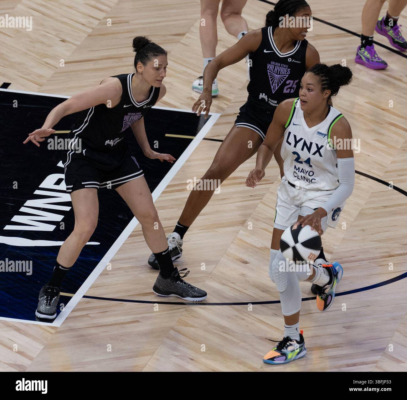 June 01 2025 San Francisco CA, U.S.A. Lynx forward Napheesa Collier (24 ...