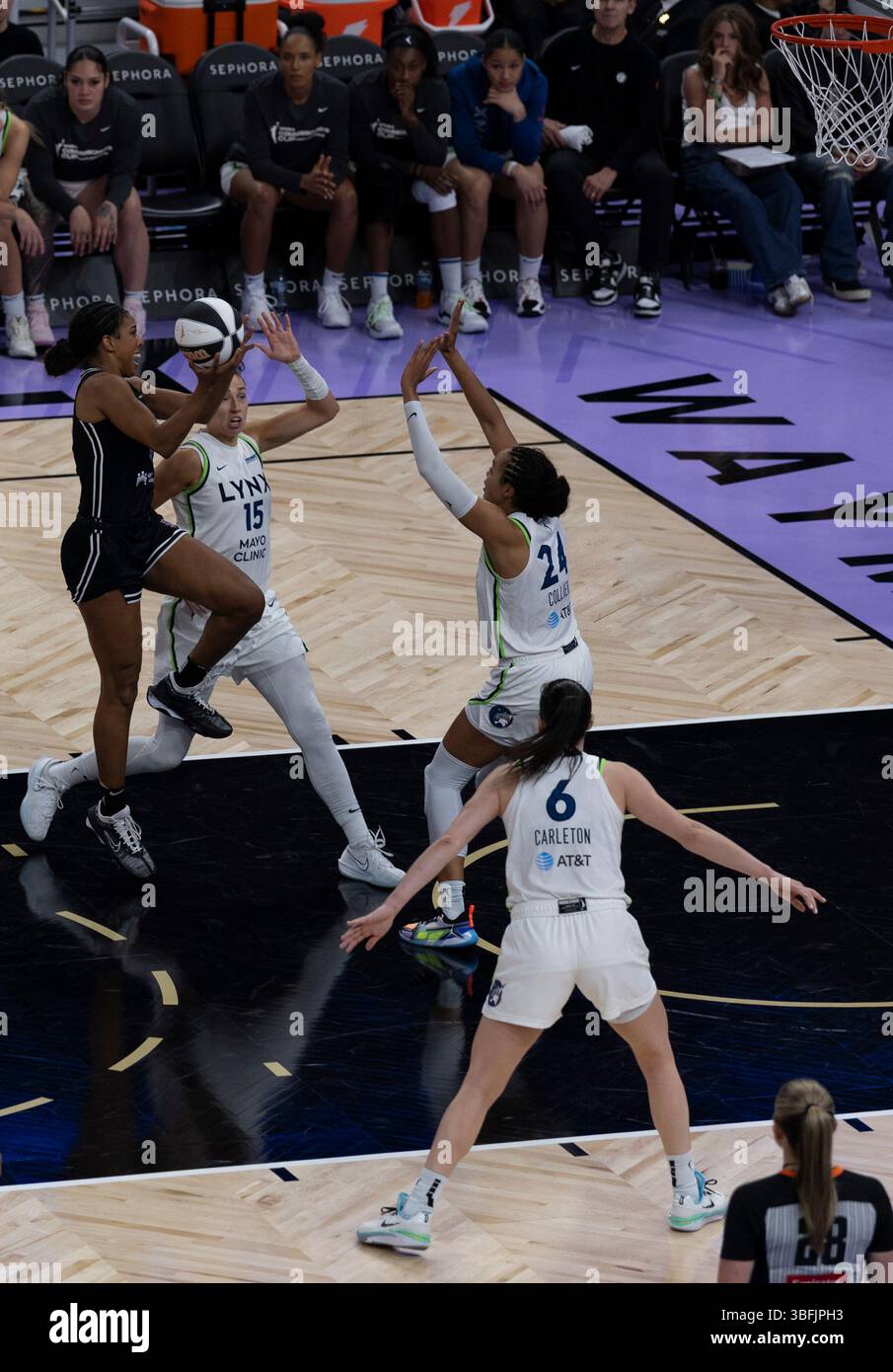 June 01 2025 San Francisco CA, U.S.A. Valkyries forward Monique ...