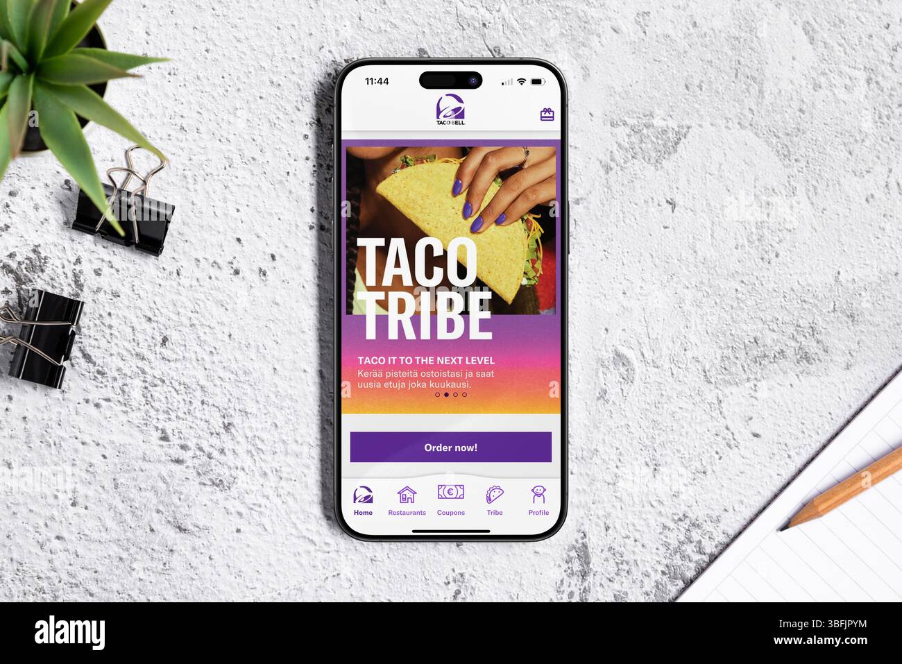 Antalya, Turkey - June 2, 2025: Taco Bell app, an American ...