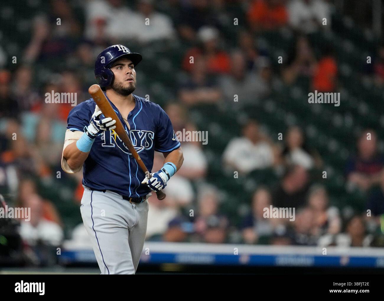 Tampa Bay Rays' Jonathan Aranda (62) walks against Houston Astros ...