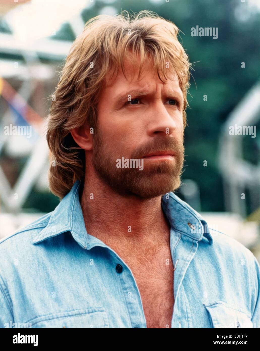 CHUCK NORRIS in INVASION U. S. A. (1985), directed by JOSEPH ZITO. Credit: CANNON FILMS / Album ...