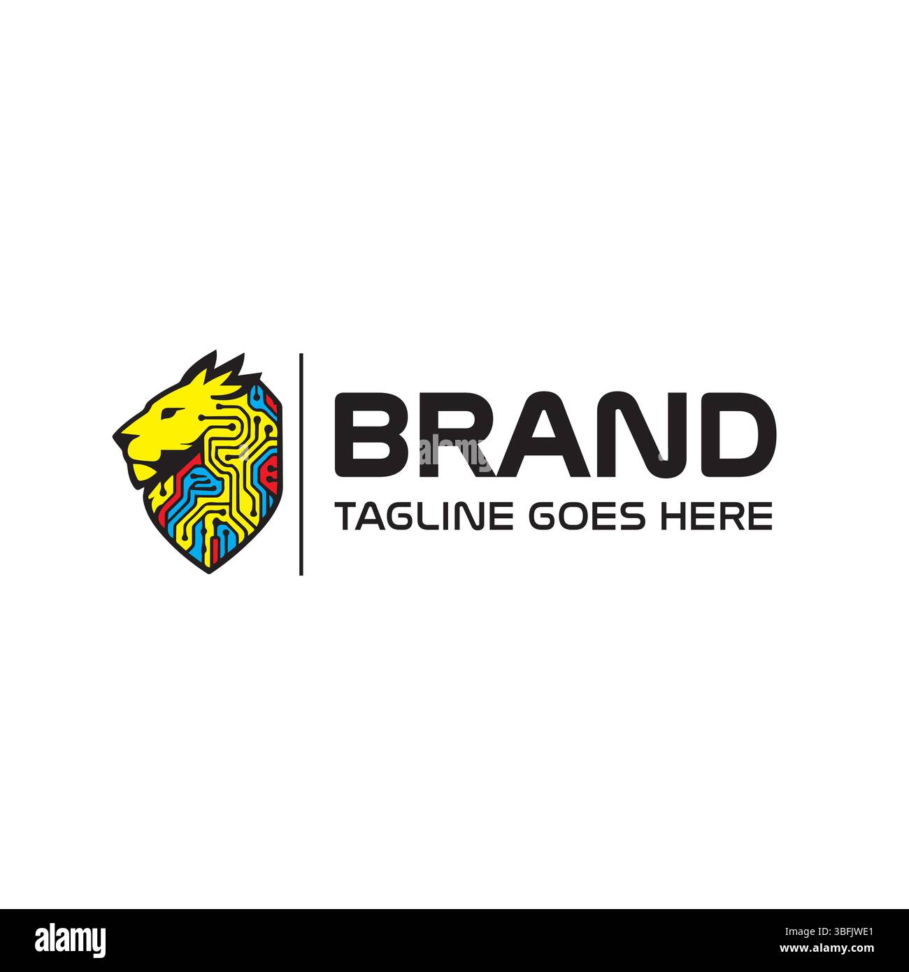 Lions of Logic, Kings of Smart Innovation Stock Vector Image & Art - Alamy