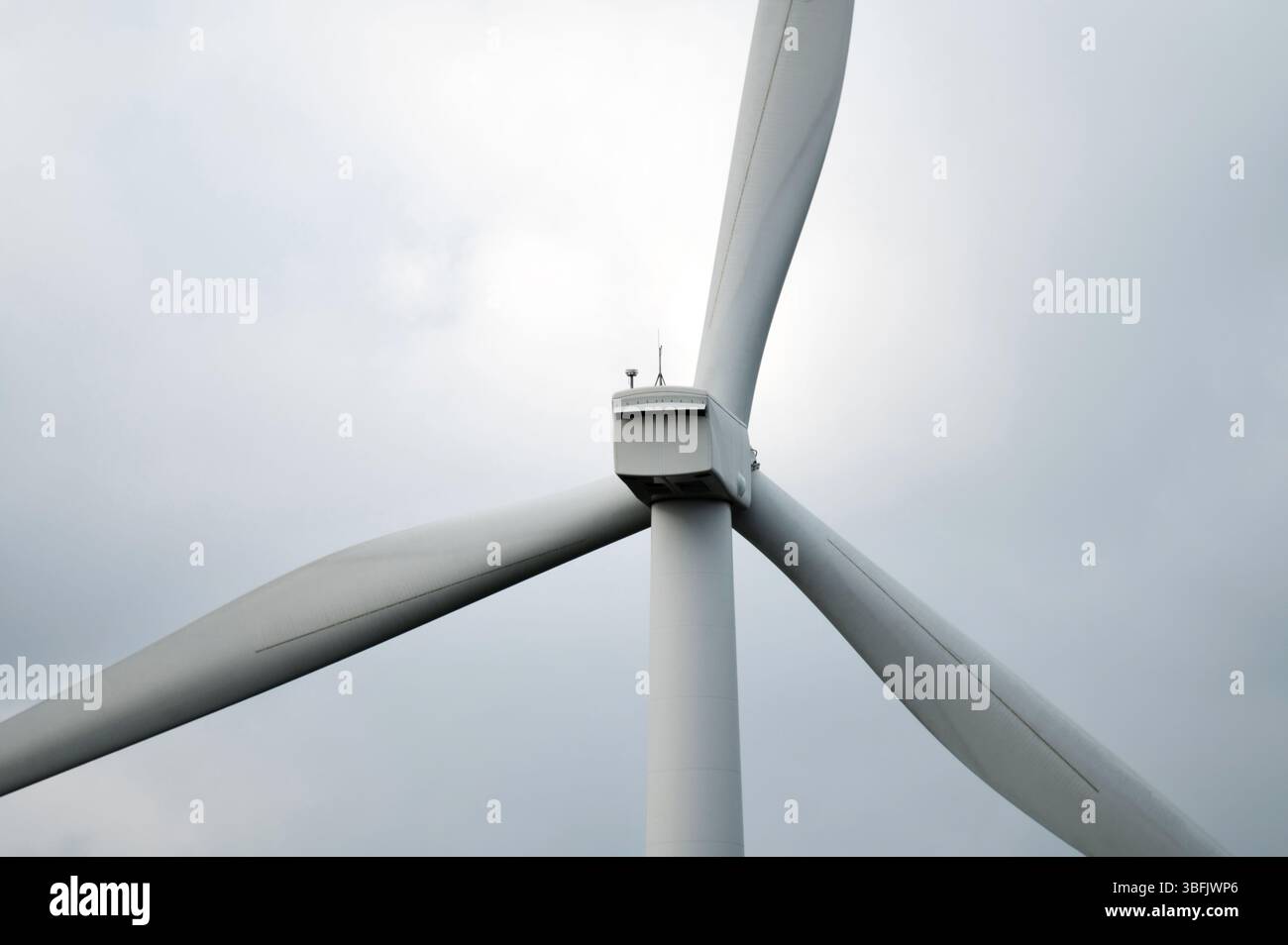 Eco friendly wind power aerial hi-res stock photography and images - Alamy