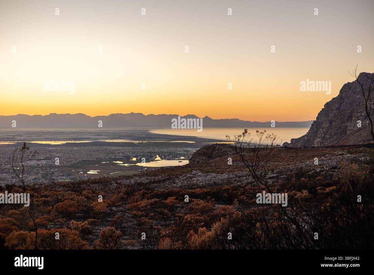Mountain scenes from after the wild fire Stock Photo - Alamy