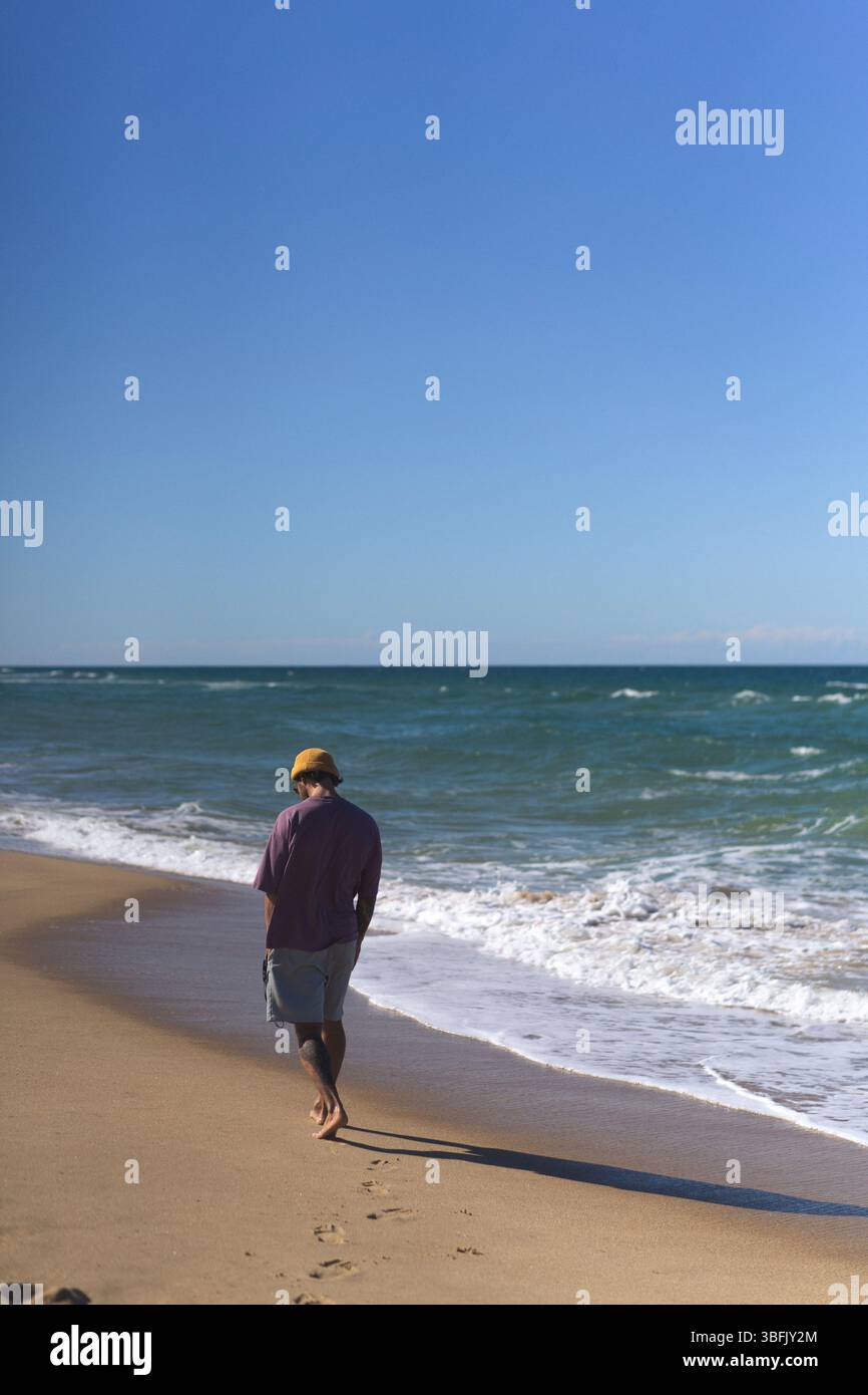 Footprints footprints man in hi-res stock photography and images - Alamy