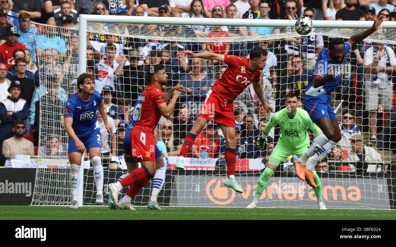 London, UK. 30th July, 2025. L-R Ben Goodliffe (on loan from Colchester ...