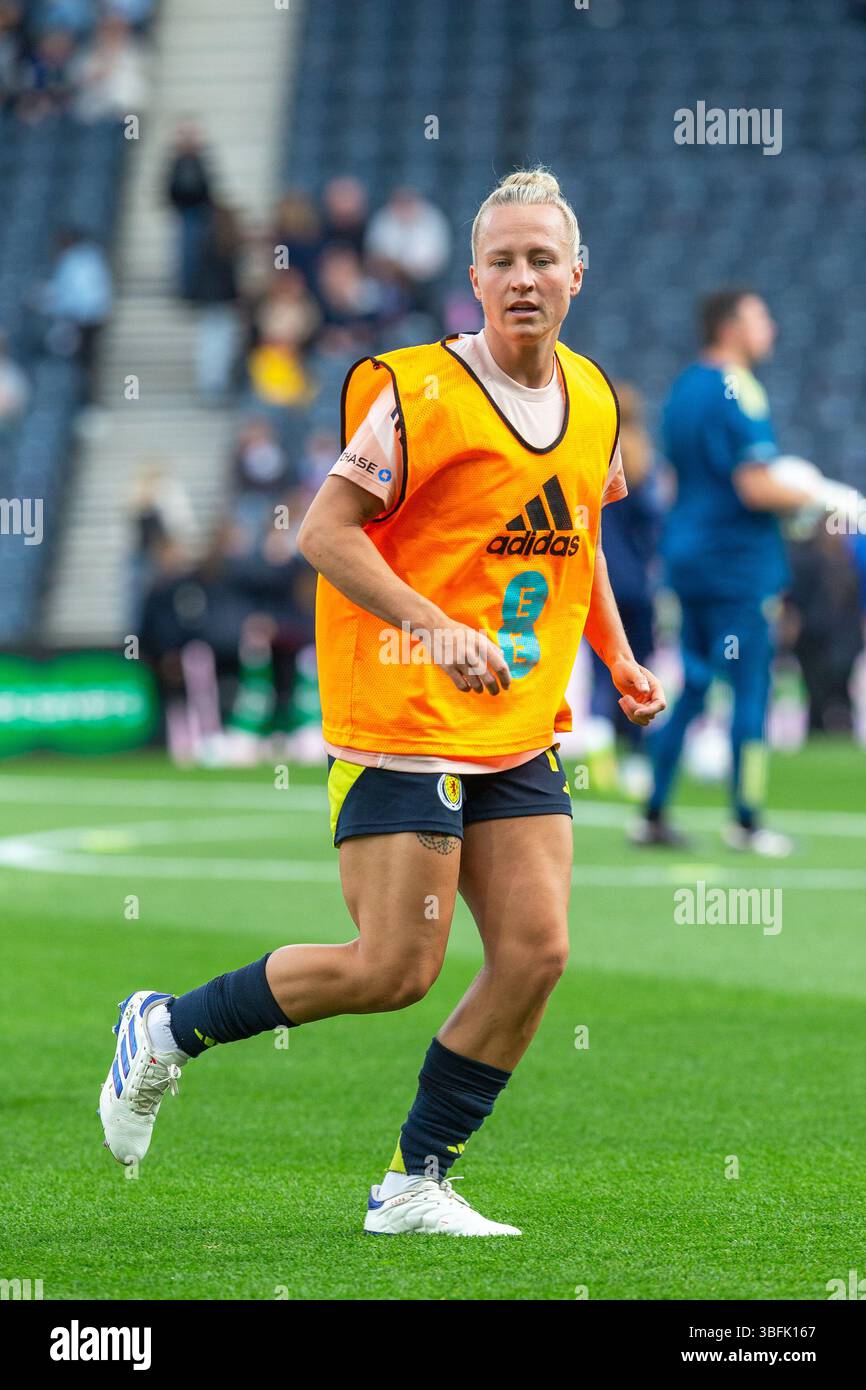 RACHEL McLAUCHLAN, professional football player in training for the ...