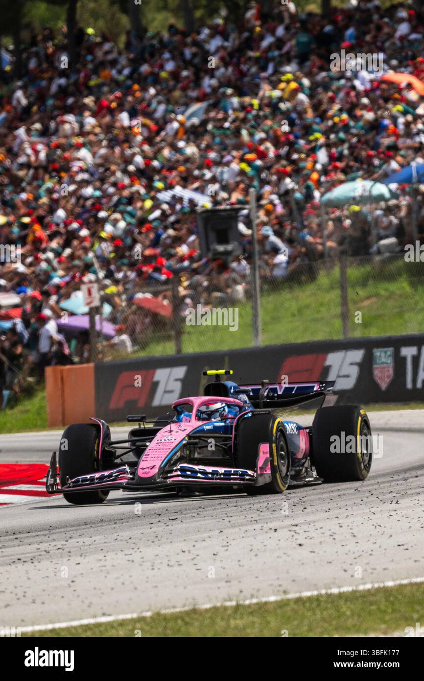 43 COLAPINTO Franco (arg), Alpine F1 Team A525, action during the ...