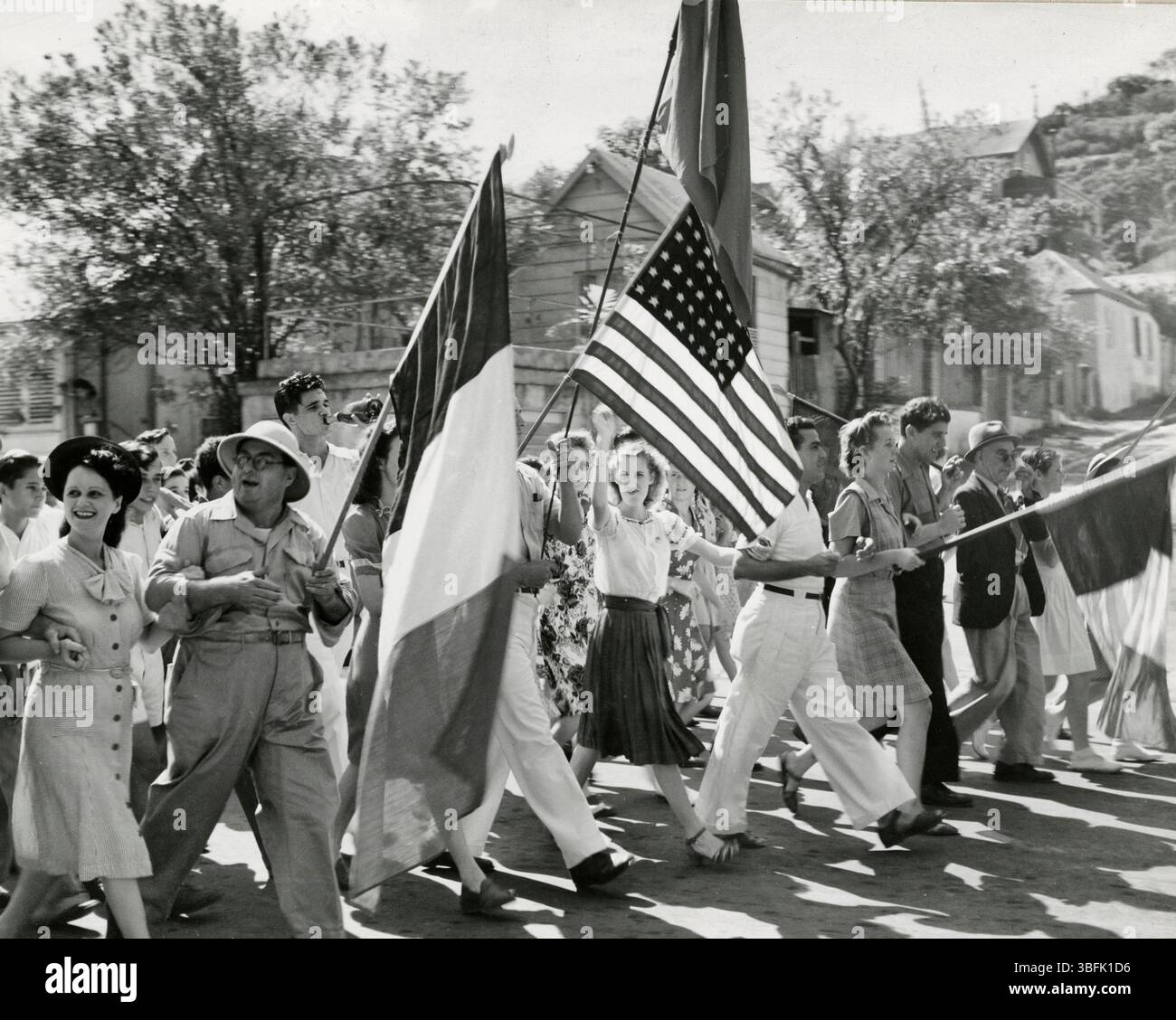 The allies of world war ii flags hi-res stock photography and images ...