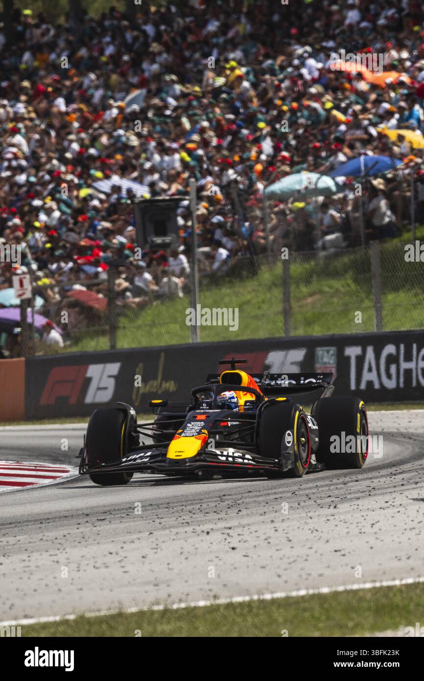 01 VERSTAPPEN Max (nld), Red Bull Racing RB21, action during the ...