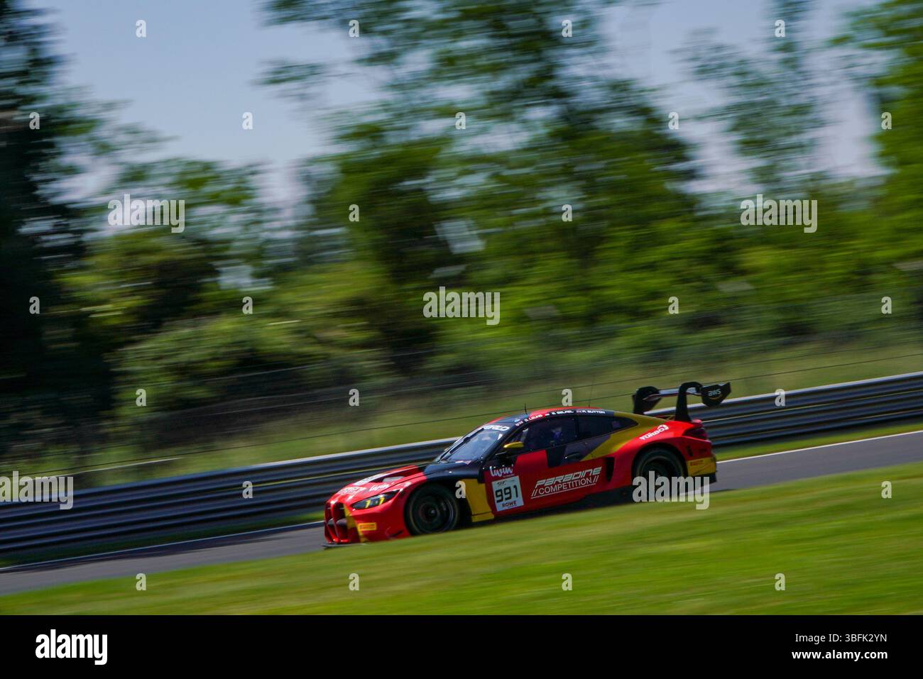 Ashley SUTTON, Sean GELAEL and Darren LEUNG driving the (991) BMW M4 ...