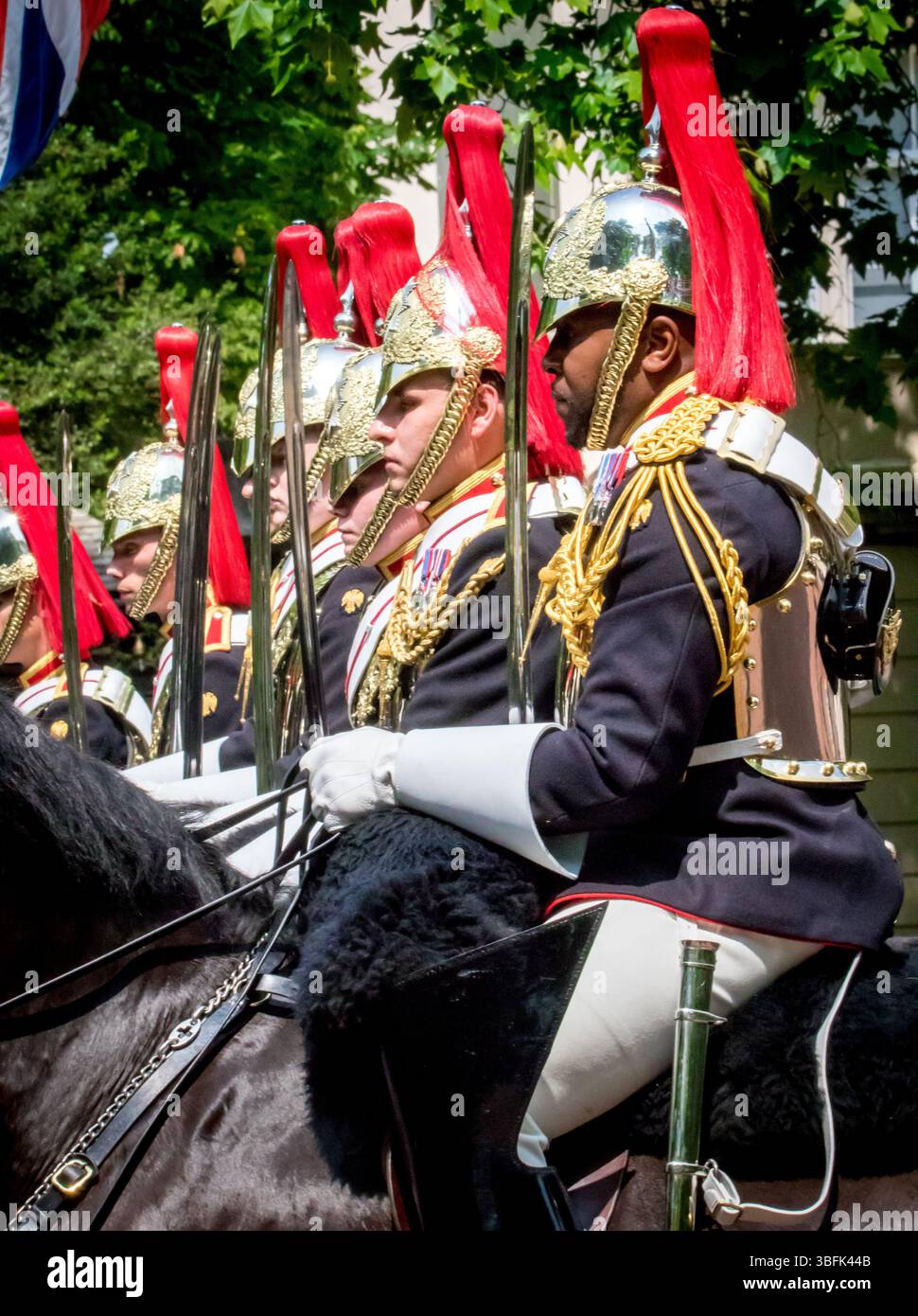 31st May 2025. British armed forces rehearse for the Trooping the ...