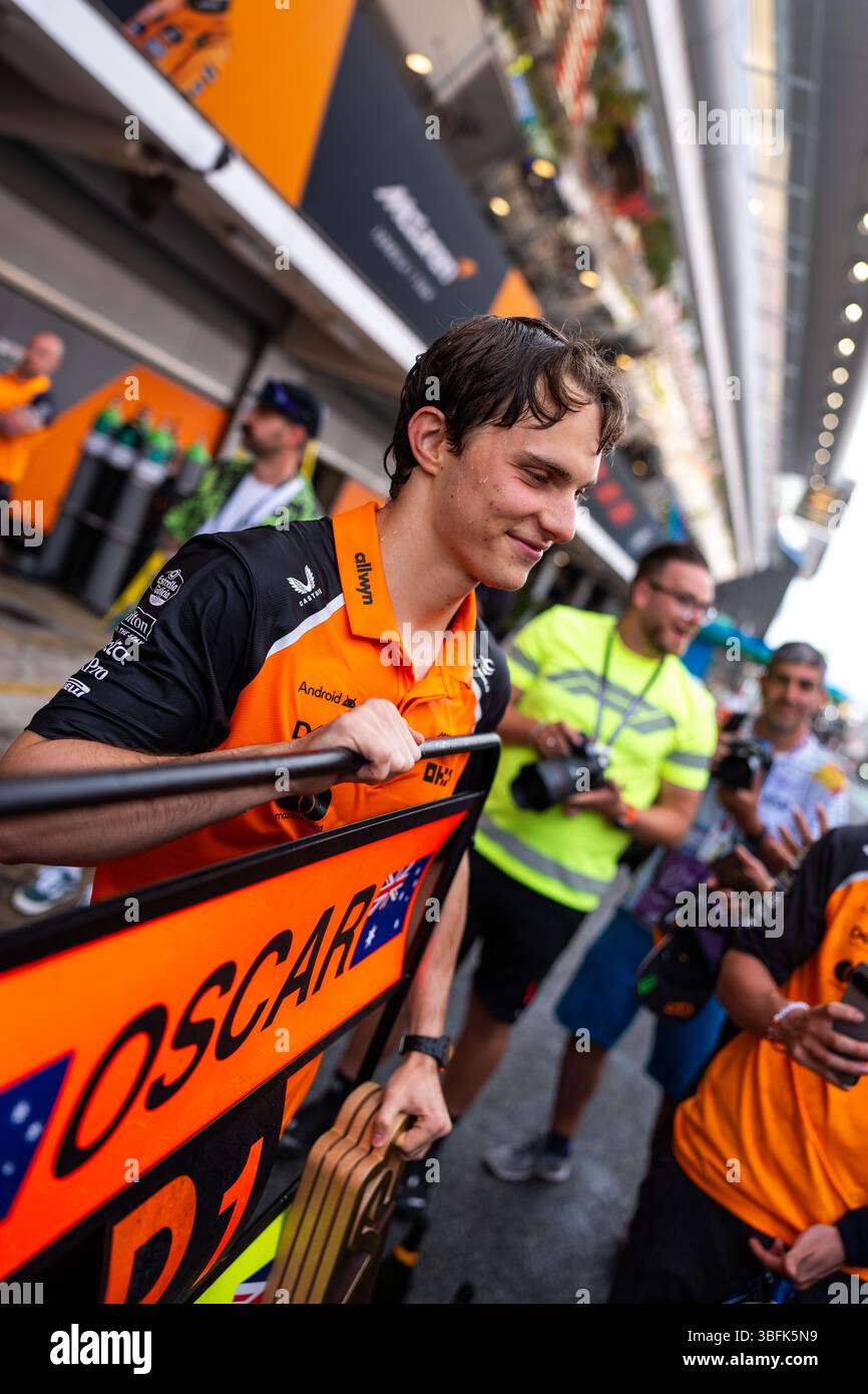 Barcelona, Spain. 01st June, 2025. McLaren Formula 1 Team's Australian ...