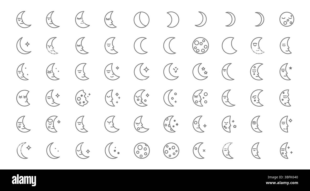 Lunar set Black and White Stock Photos & Images - Alamy