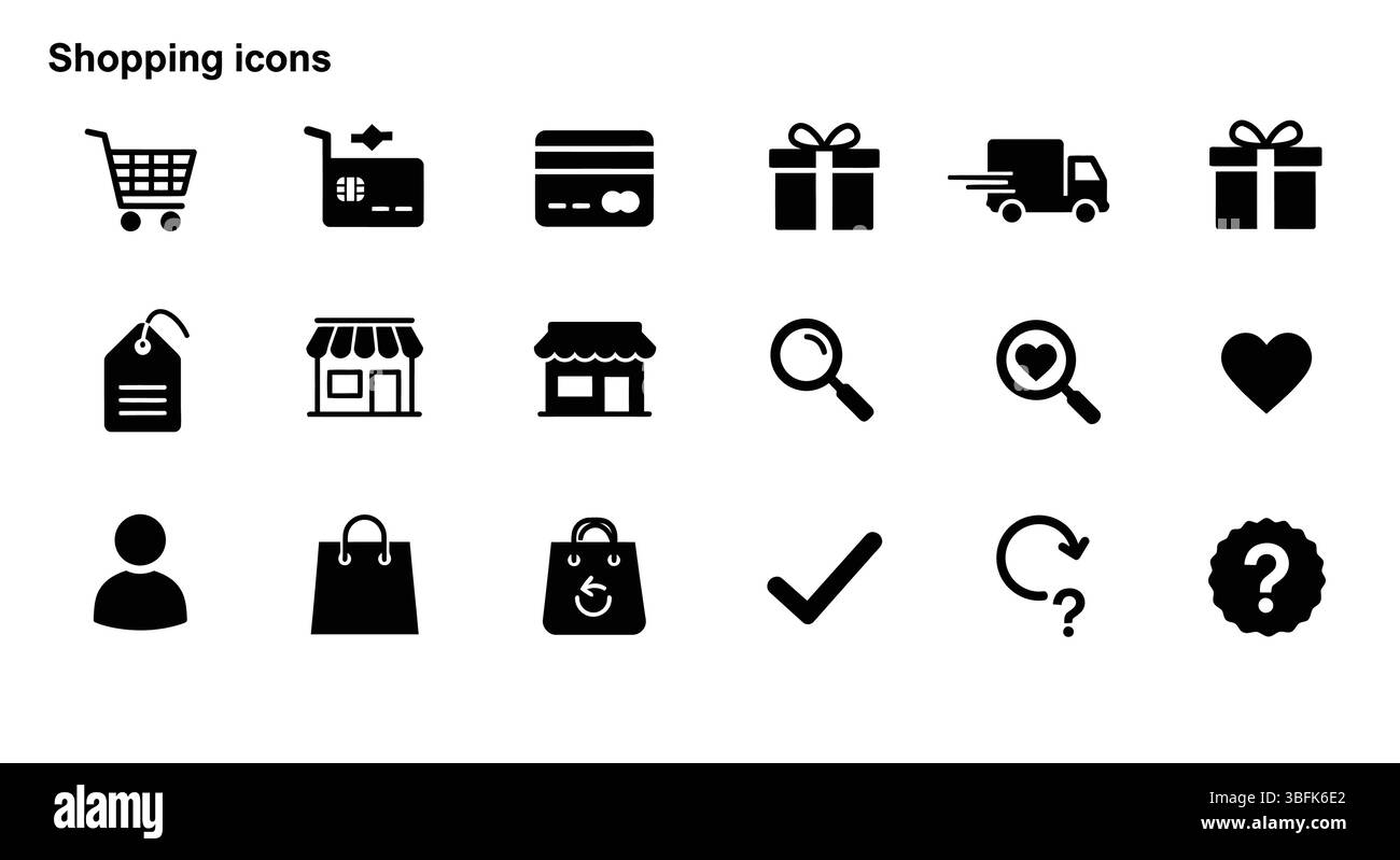 Retailstore Stock Vector Images - Alamy