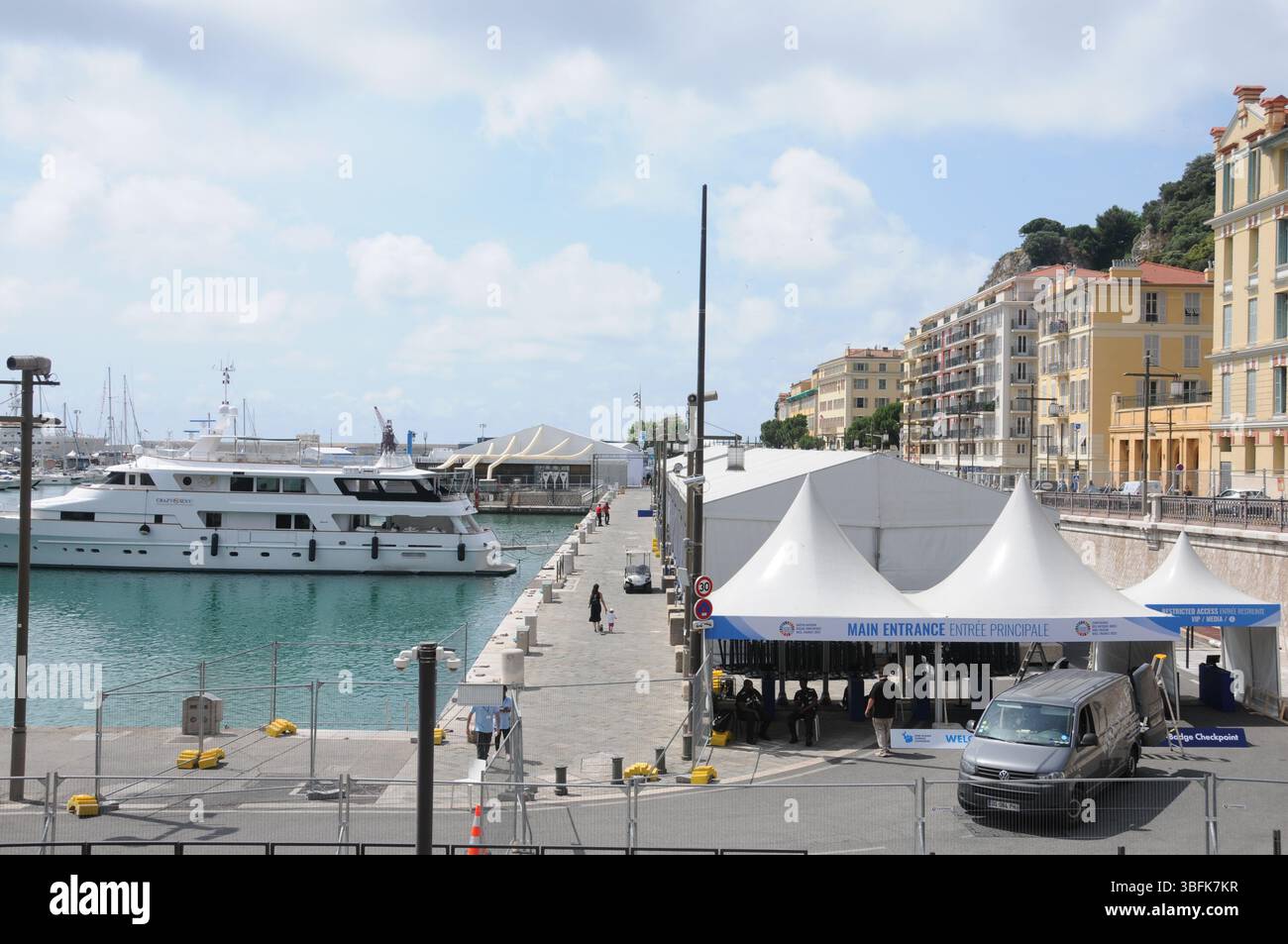 Nice, France. 2nd Juin 2025. Few days before the beginning of the third ...