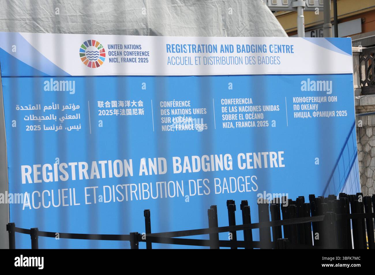 Nice, France. 2nd Juin 2025. Few days before the beginning of the third ...