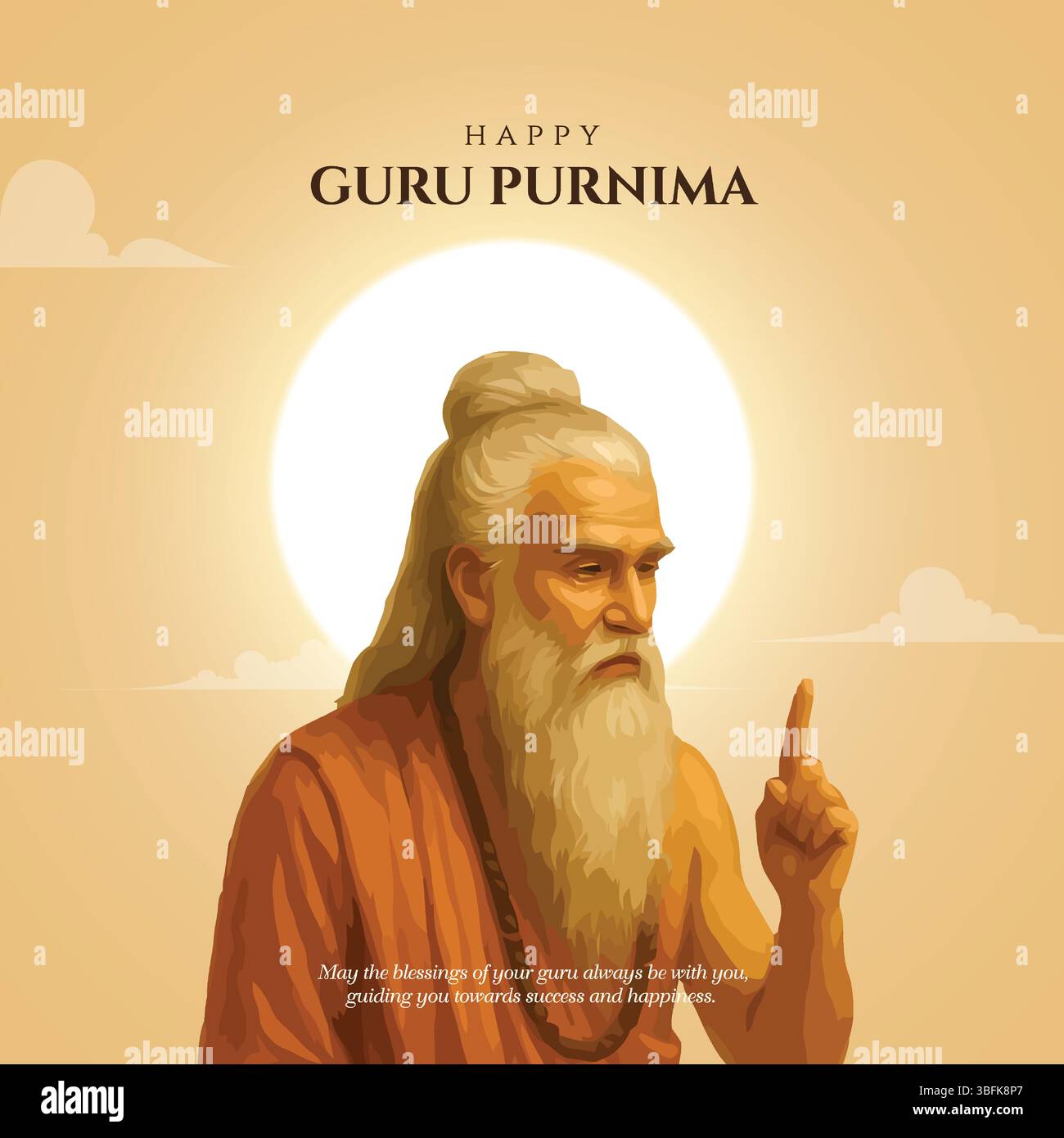 Guru baba Stock Vector Images - Alamy