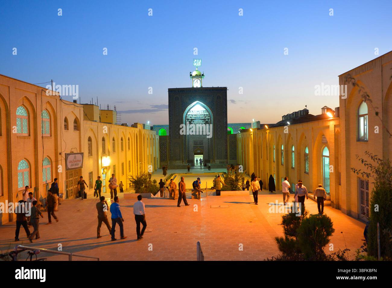Moyen-Orient, Iran, Kerman,la mosquée du Vendredi (Jameh mosque) / Main ...