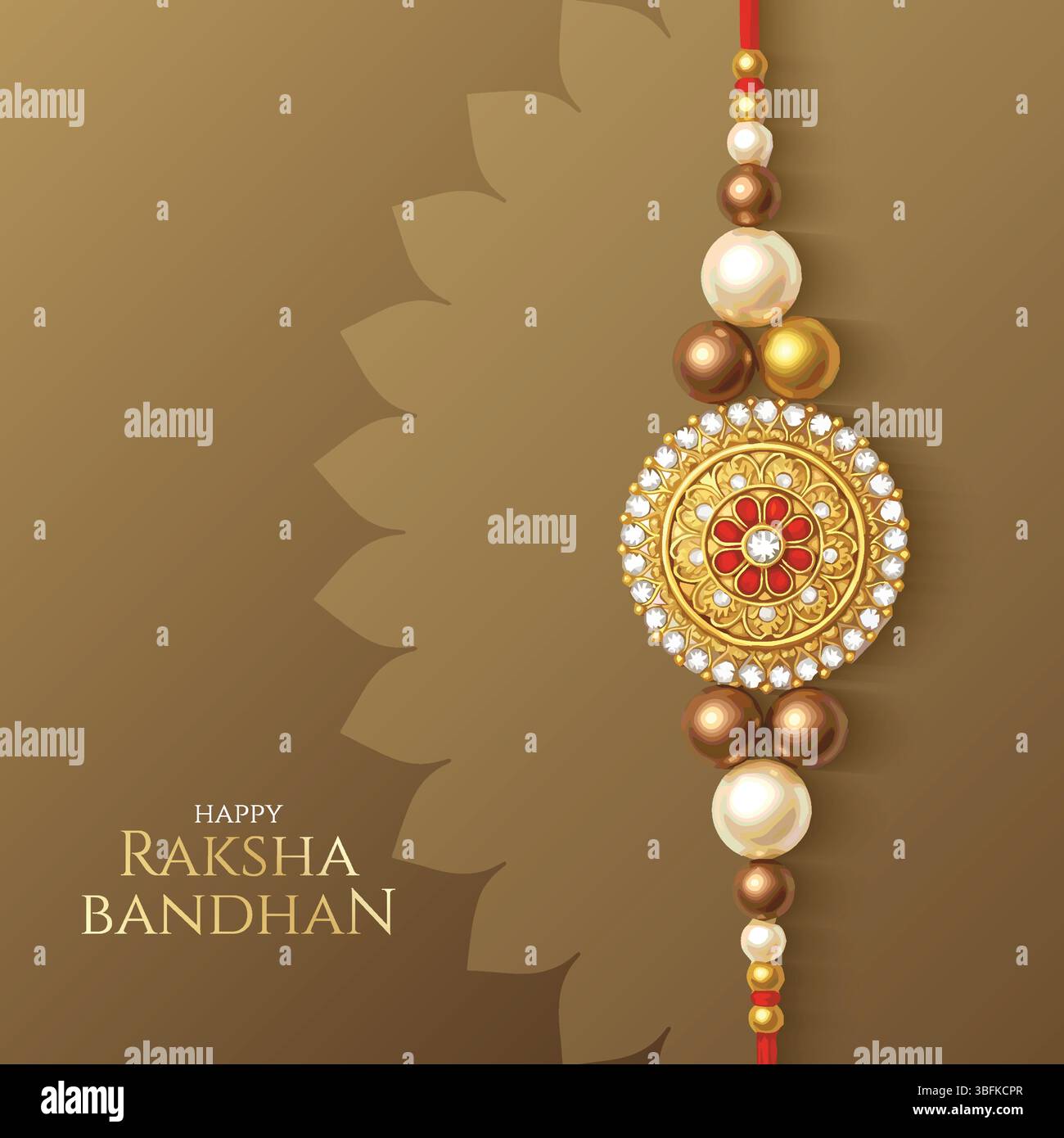 Raksha bandhan festival greeting card India. editable abstract vector ...