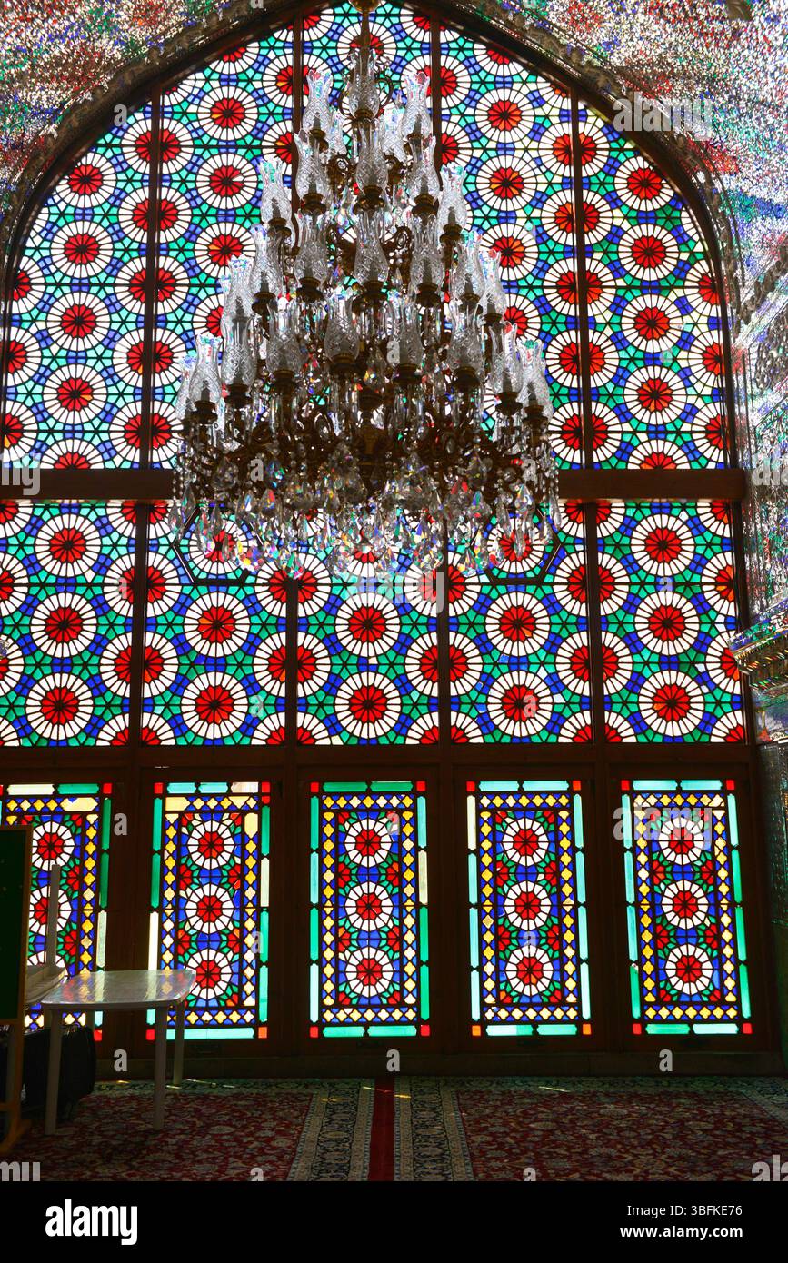 Moyen-Orient, Iran, Chiraz, le mausolée de Shah Cheragh / Shah Cheragh ...