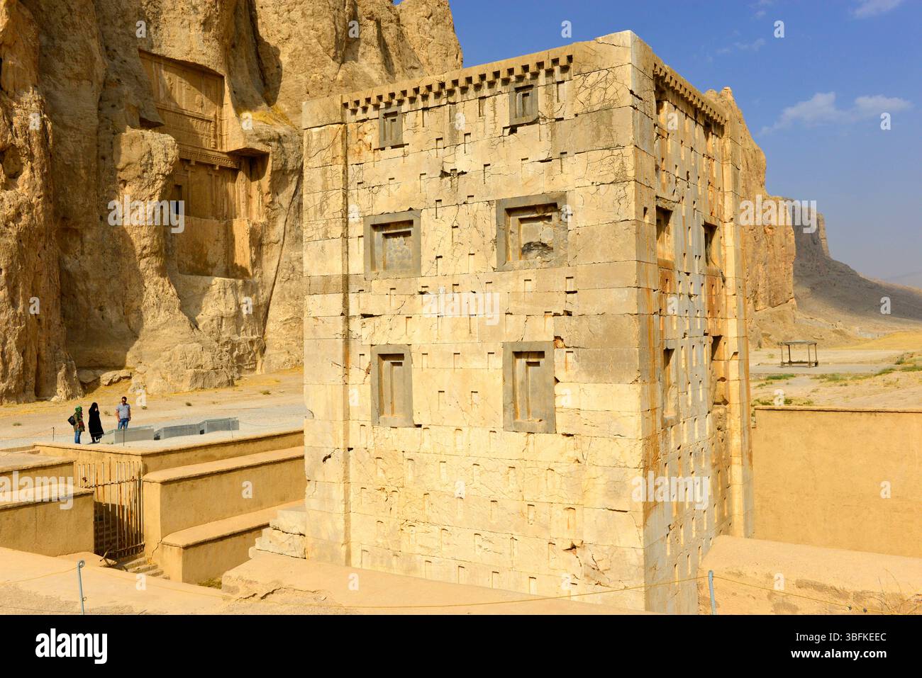 Moyen-Orient, Iran, Naqsh-e Rostam,Kaaba-ye Zardosht / Kaaba ye ...