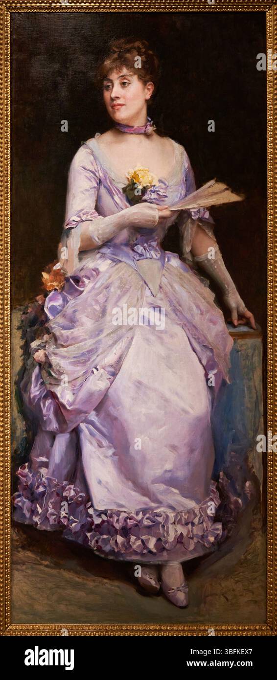 Laure Hayman, 1880-1885, Raimundo de Madrazo (Roma, 184I-Versalles ...
