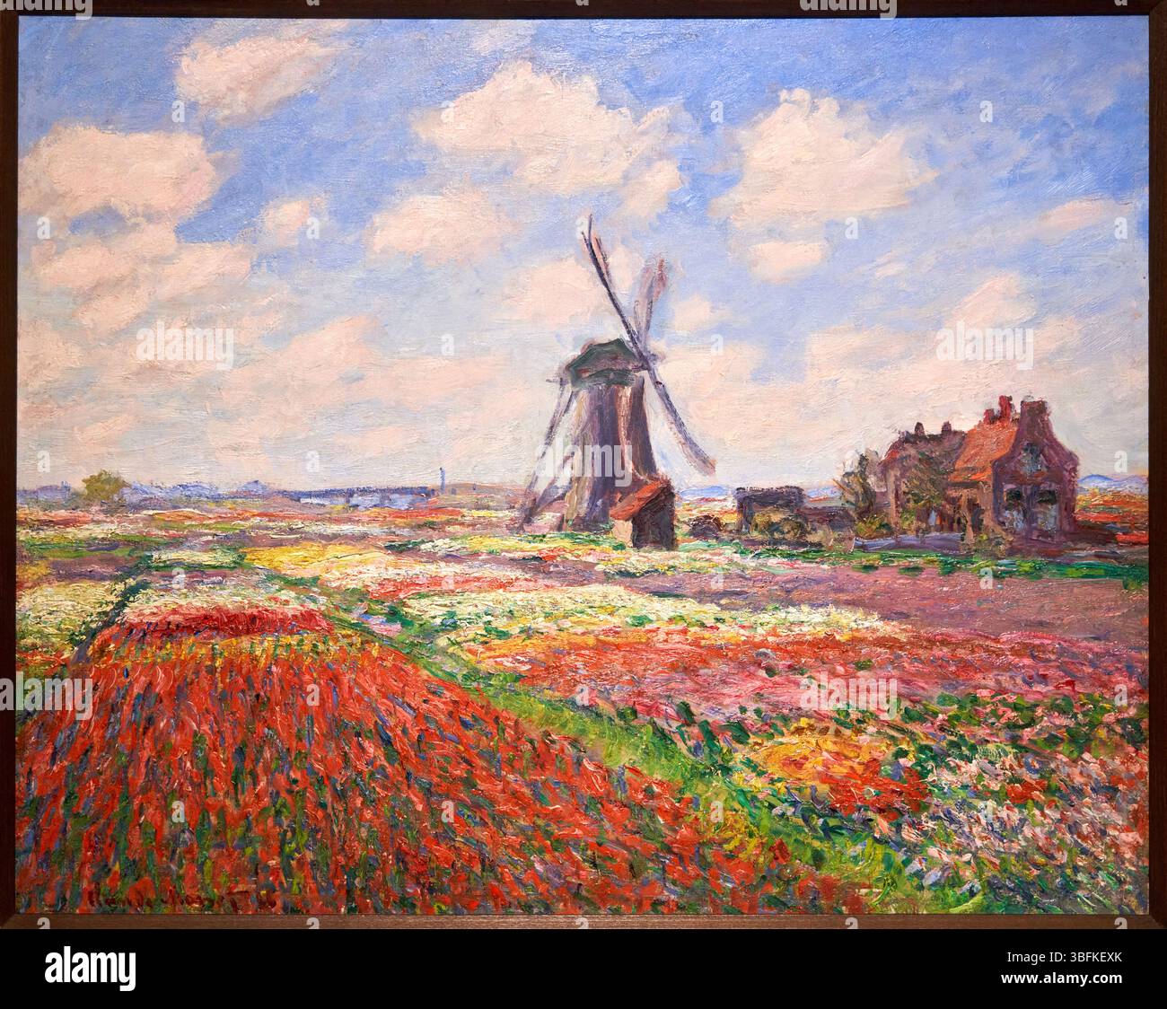 Tulip Field in Holland, 1886, Claude Monet (París, 1840-Giverny, 1926 ...
