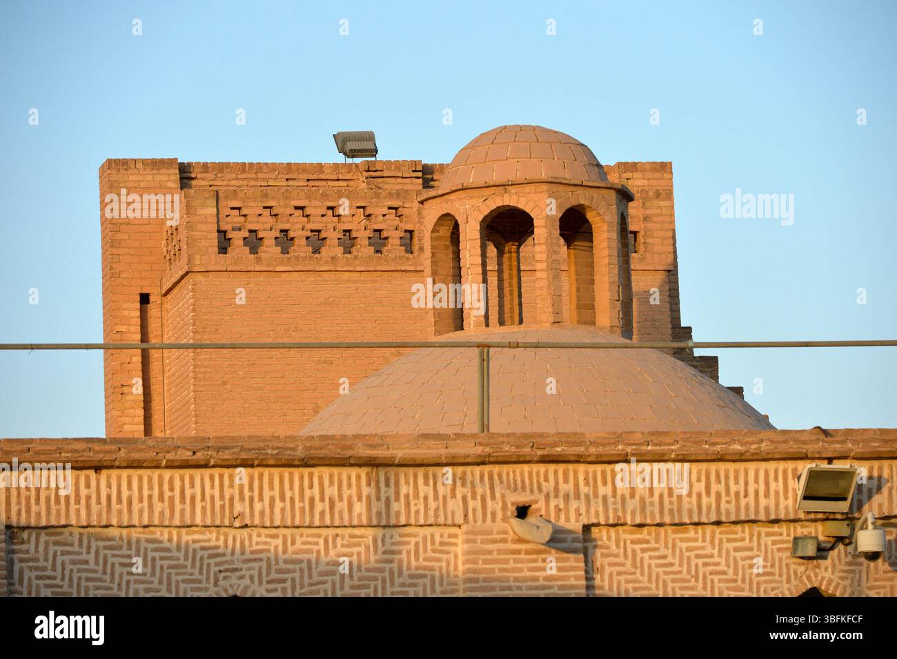 Moyen-Orient, Iran,Yazd, la mosquée du Vendredi / Friday mosque in Yazd ...