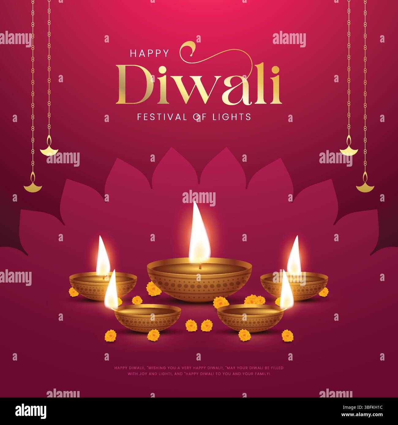 Indian lights Stock Vector Images - Alamy