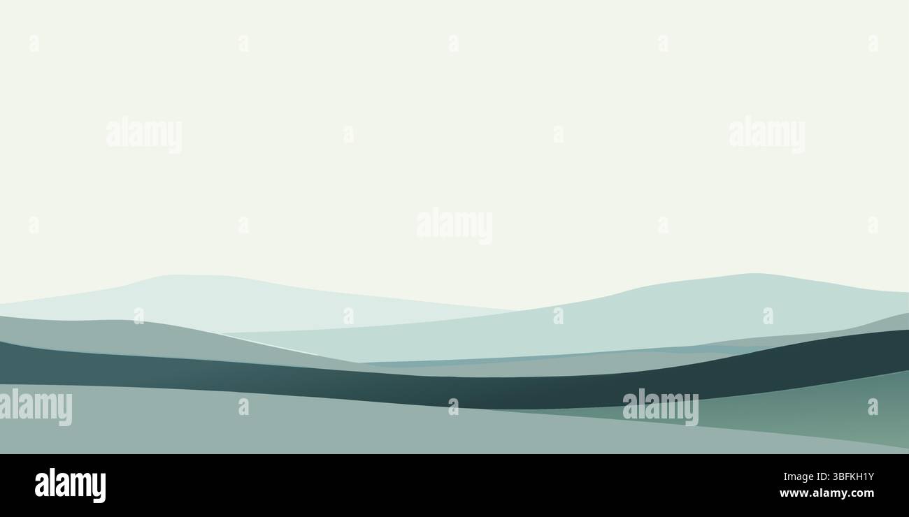 Subtle landscape painting hi-res stock photography and images - Alamy