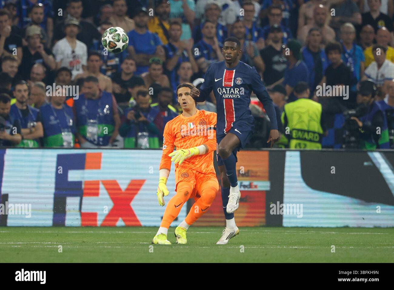 Munich, Allemagne. 31st May, 2025. Goalkeeper of Inter Milan Yann ...