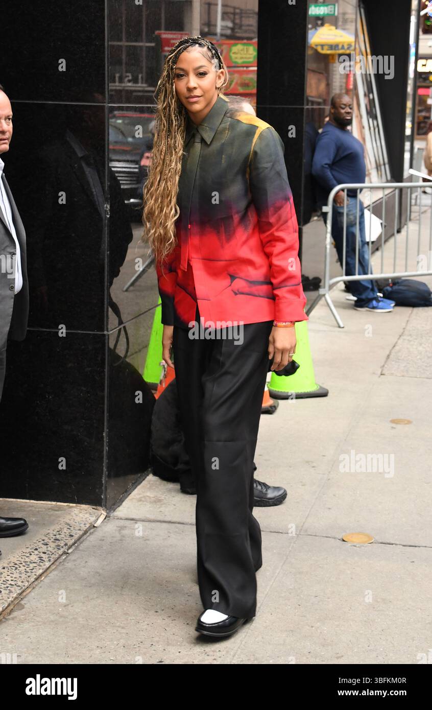 New York, NY, USA. 2nd June, 2025. Candace Parker seen at Good Morning ...