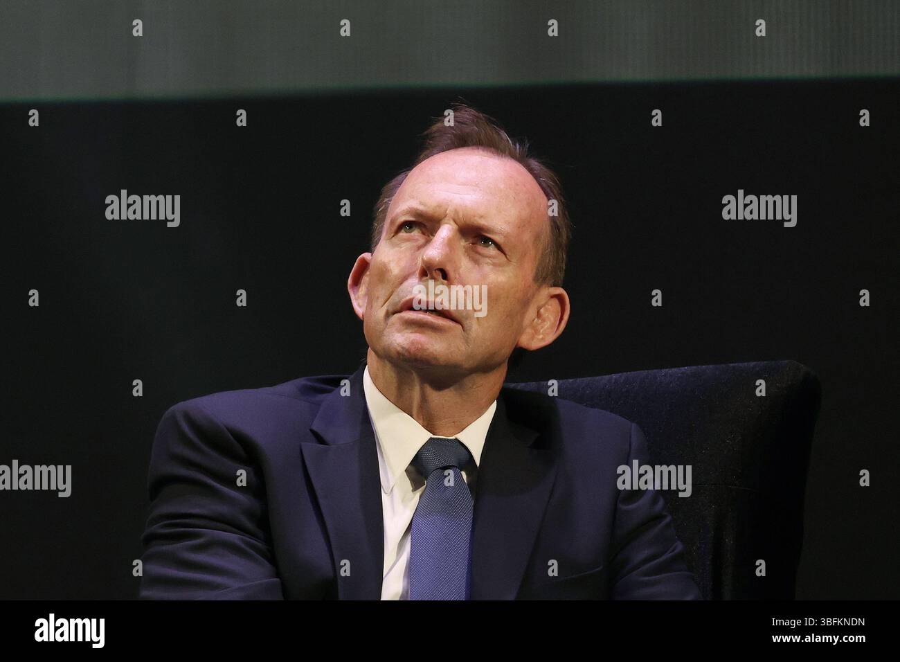 Non Exclusive: Former Australian Prime Minister (2013-2015) Tony Abbott ...