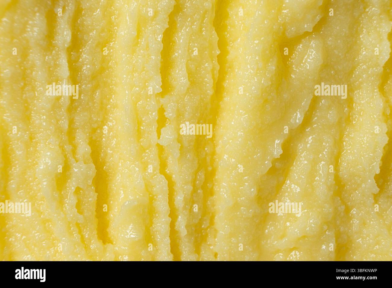 Traditional Ghee Creamy Surface Macro Top View Stock Photo - Alamy