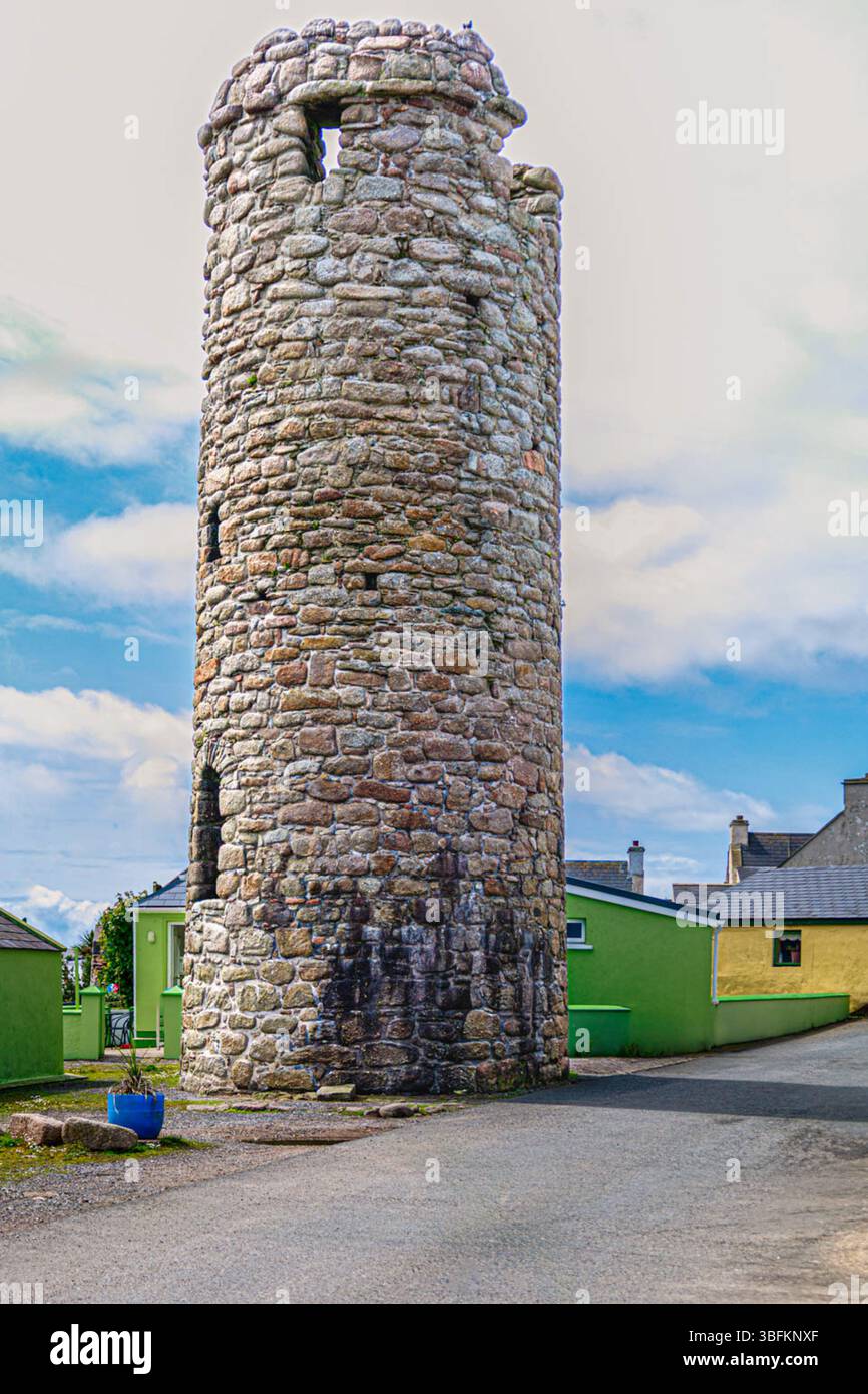 TORY ISLAND, DONEGAL, IRELAND. CIRCA 2025. Tory Island is home to a ...