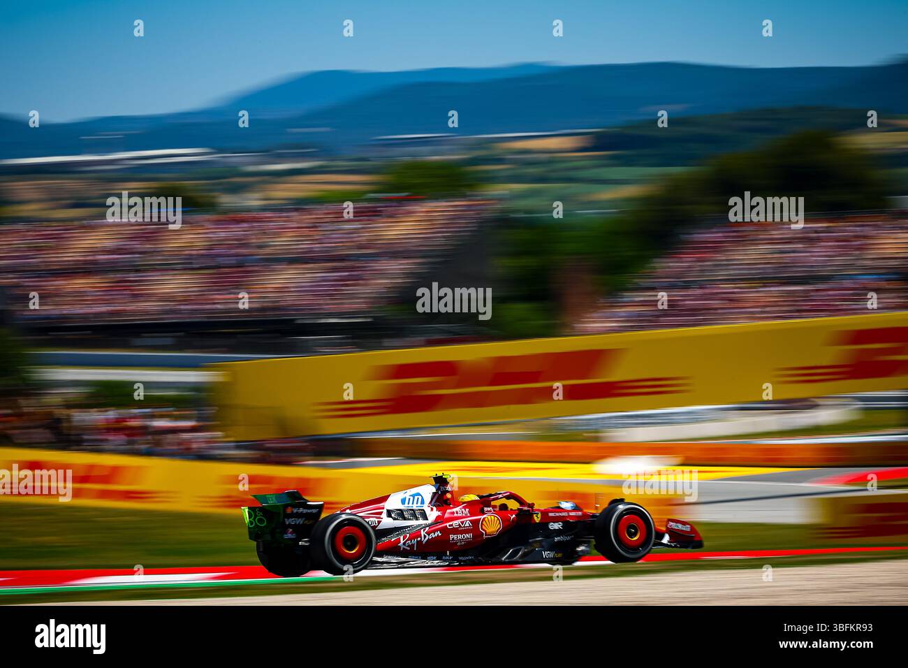 44 Lewis Hamilton, (GRB) Scuderia Ferrari SF25, during the Spanish GP ...
