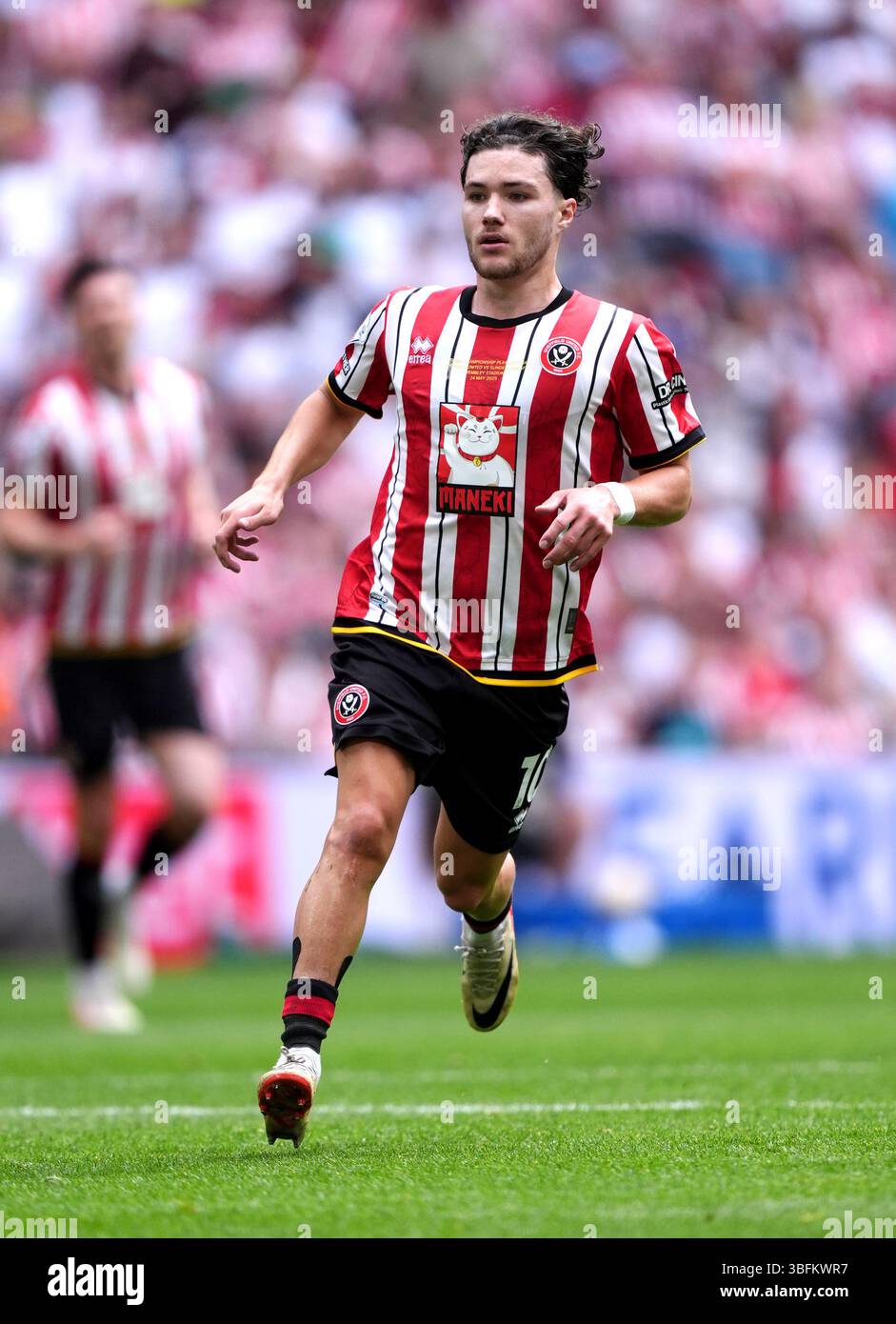 Sheffield United's Callum O'Hare during the Sky Bet Championship play off final at Wembley ...