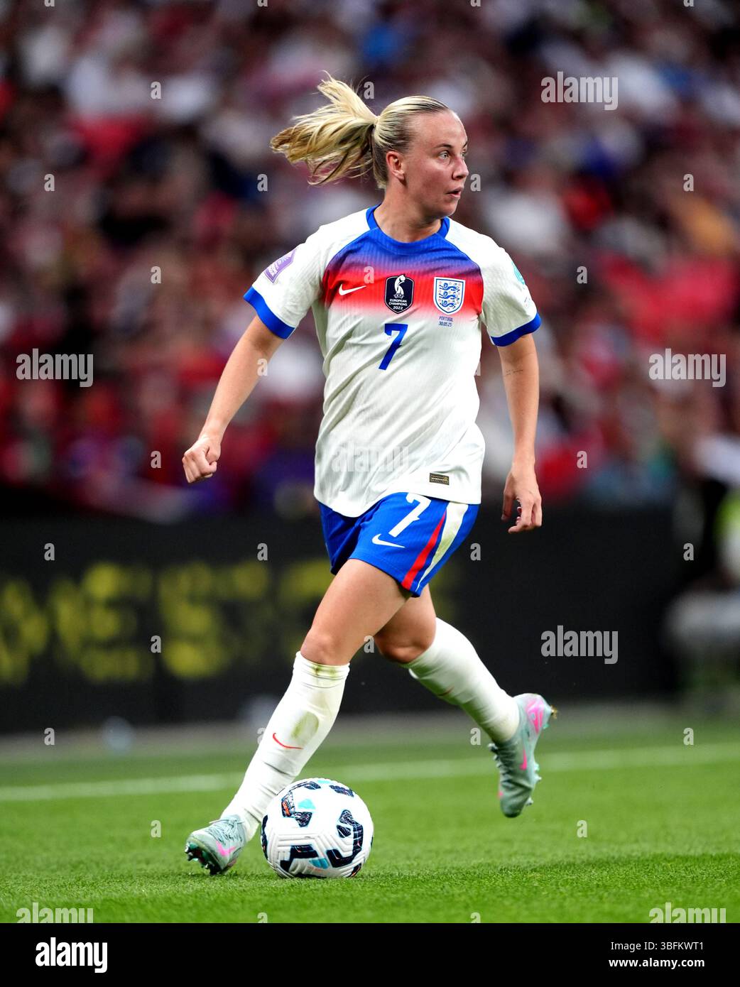 England's Beth Meade during the UEFA Women's Nations League, League A ...