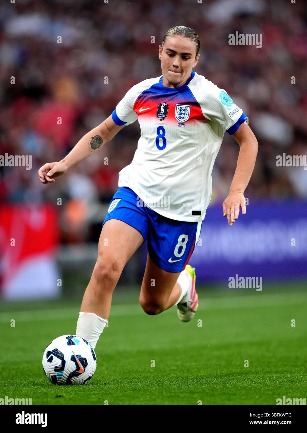 England's Grace Clinton during the UEFA Women's Nations League, League ...