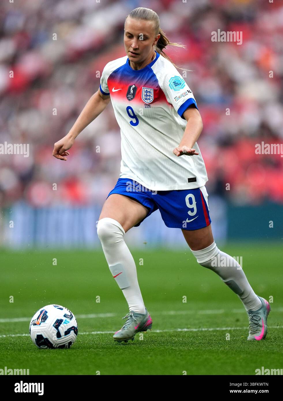 England's Agnus Beever-Jones during the UEFA Women's Nations League ...