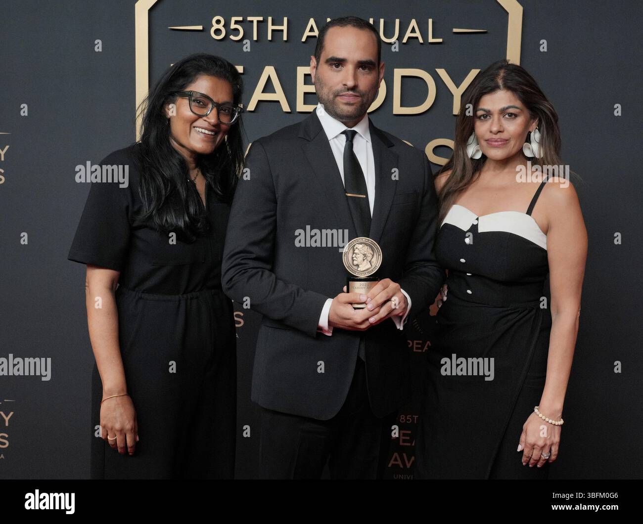 Los Angeles, USA. 01st June, 2025. (L-R) Subrata De, Gilad Thaler and ...