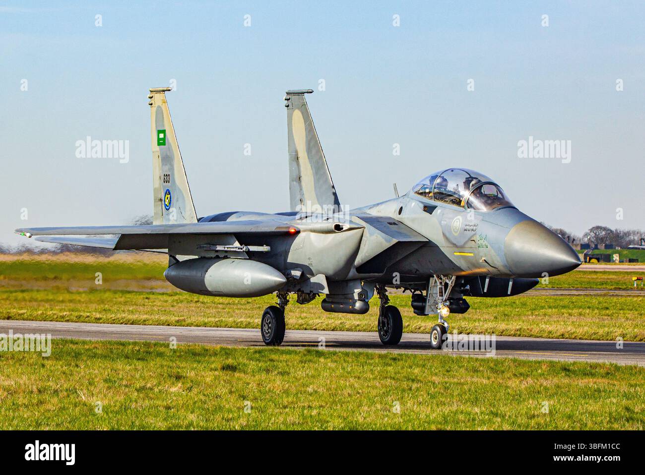 RSAF F-15S Exercise Cobra Warrior 2025-1, RAF Waddington Stock Photo ...